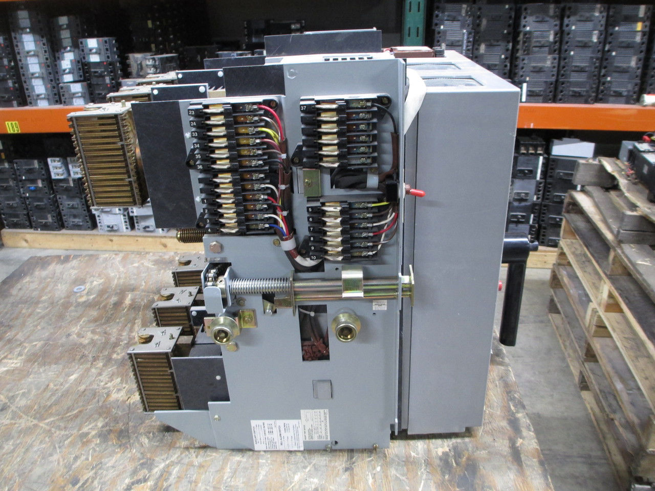 TC4040TTE1CR GE Power Break Breaker 4000 Amp 600 VAC E/O D/O | Used ...