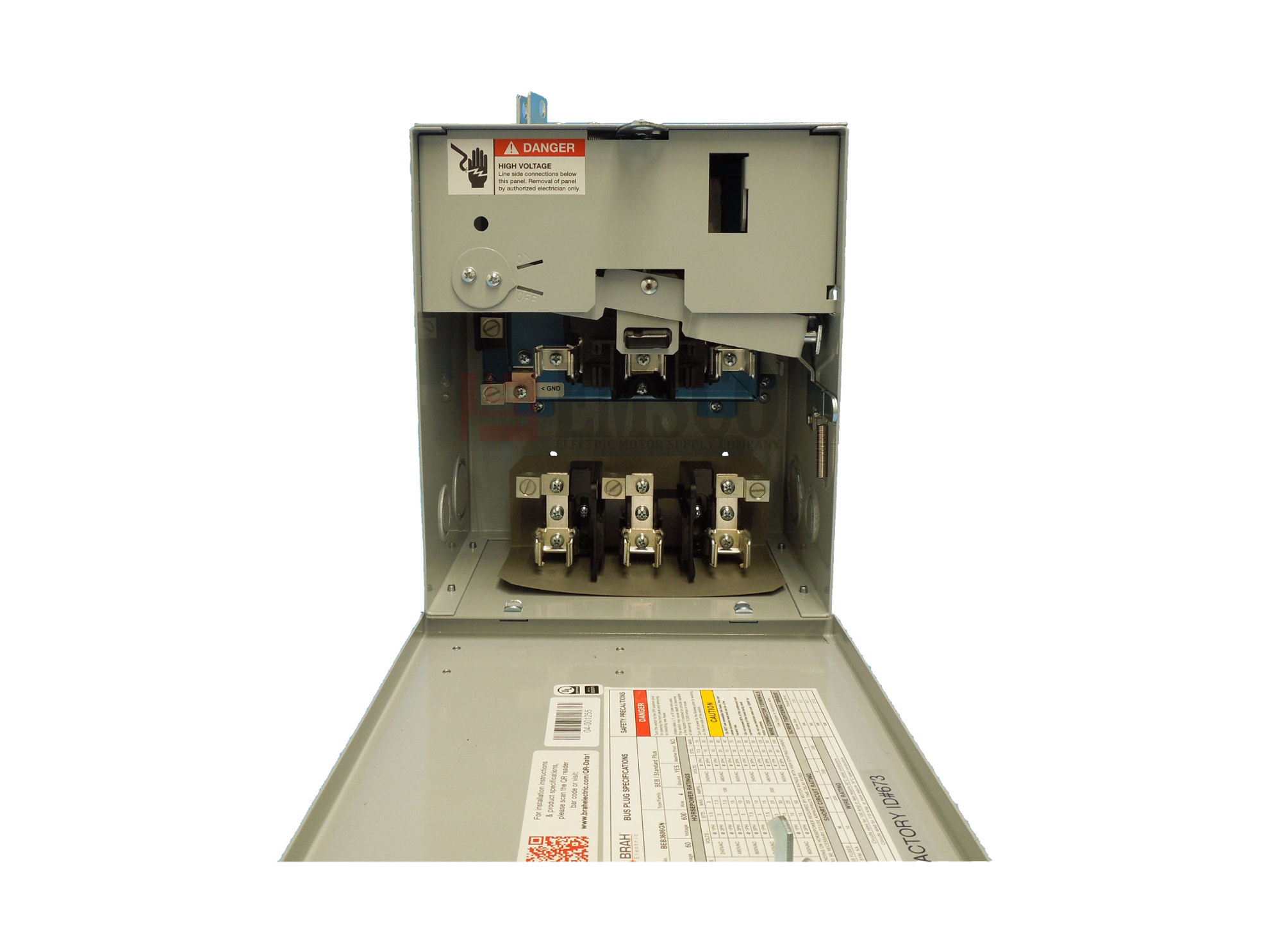 BRAH Electric BEB3606GN Bus Plug | Used & Refurbished Industrial ...