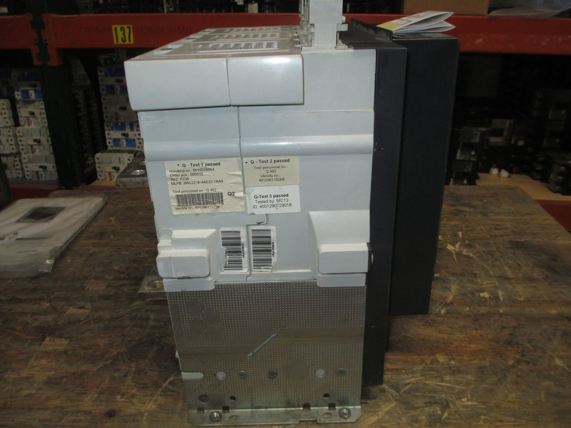 WLS2F312 Siemens 1200 Amp 600 VAC M/O F/M | Used & Refurbished ...