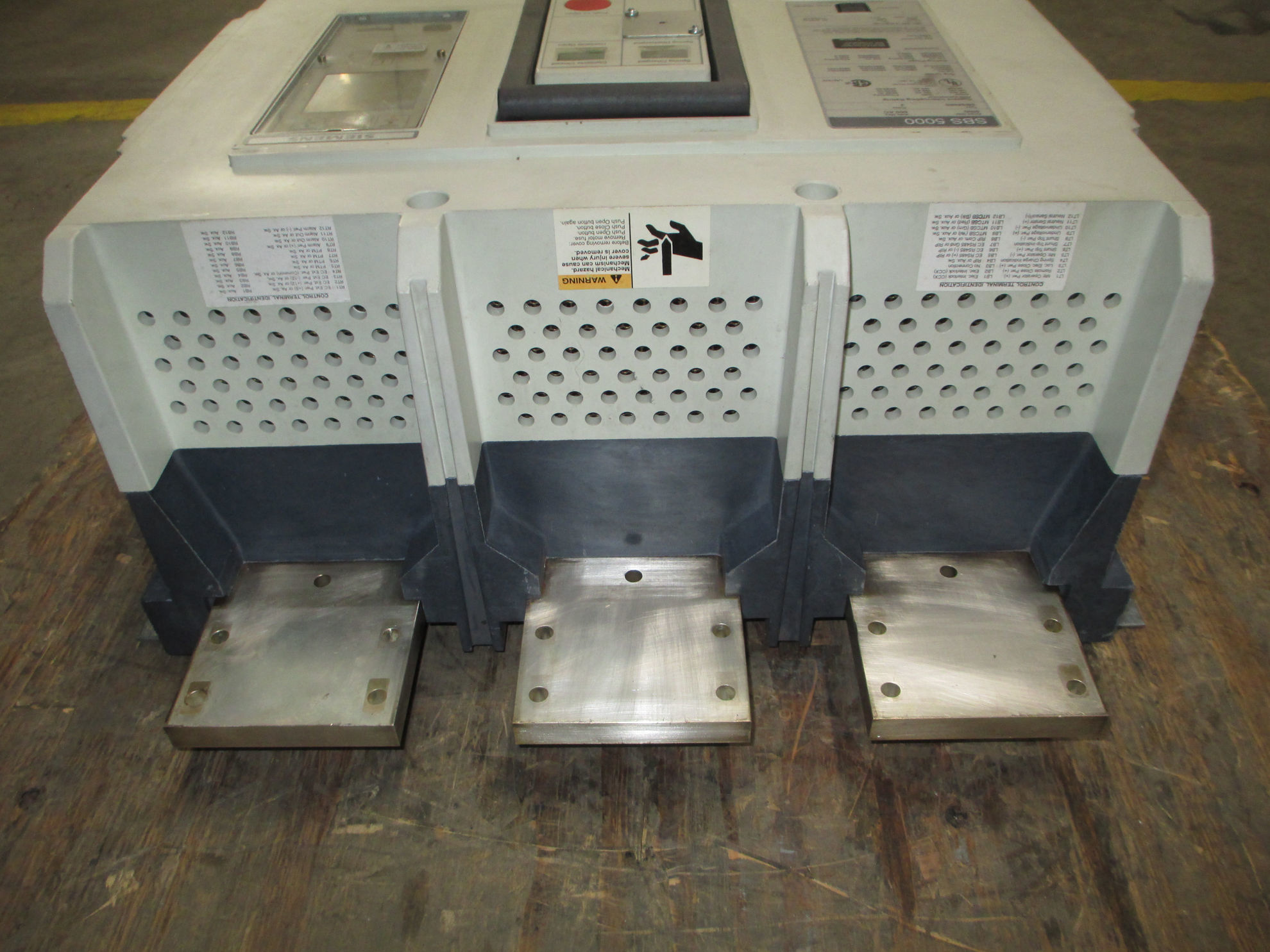 SBS5000 Siemens Breaker 5000 Amp 600 VAC W/ 4000 Amp Rating Plug E/O F ...
