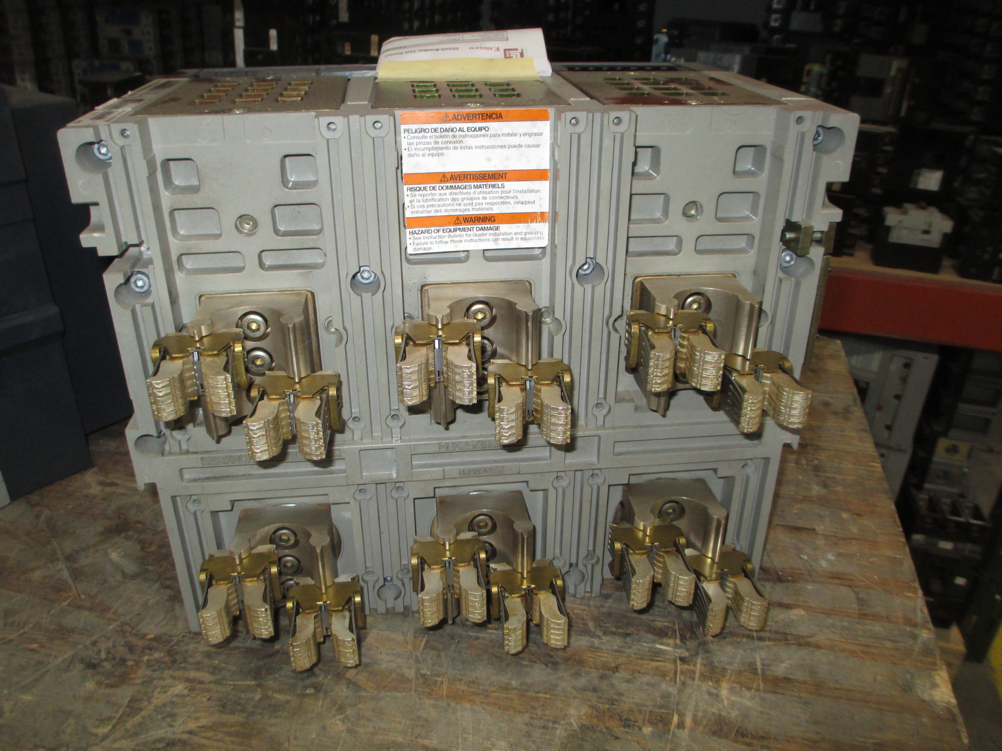 Square D MasterPact NW08H1 Circuit Breaker 800 Amp 600 VAC M/O D/O ...