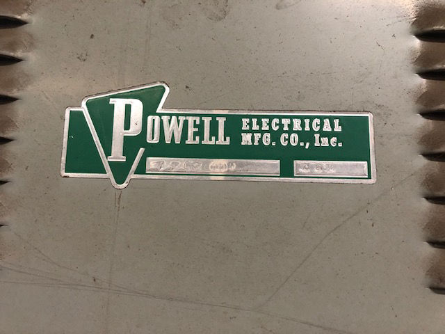 Powell MCC 600 Amp MLO 480Y/277 Volt R&G | Used & Refurbished ...