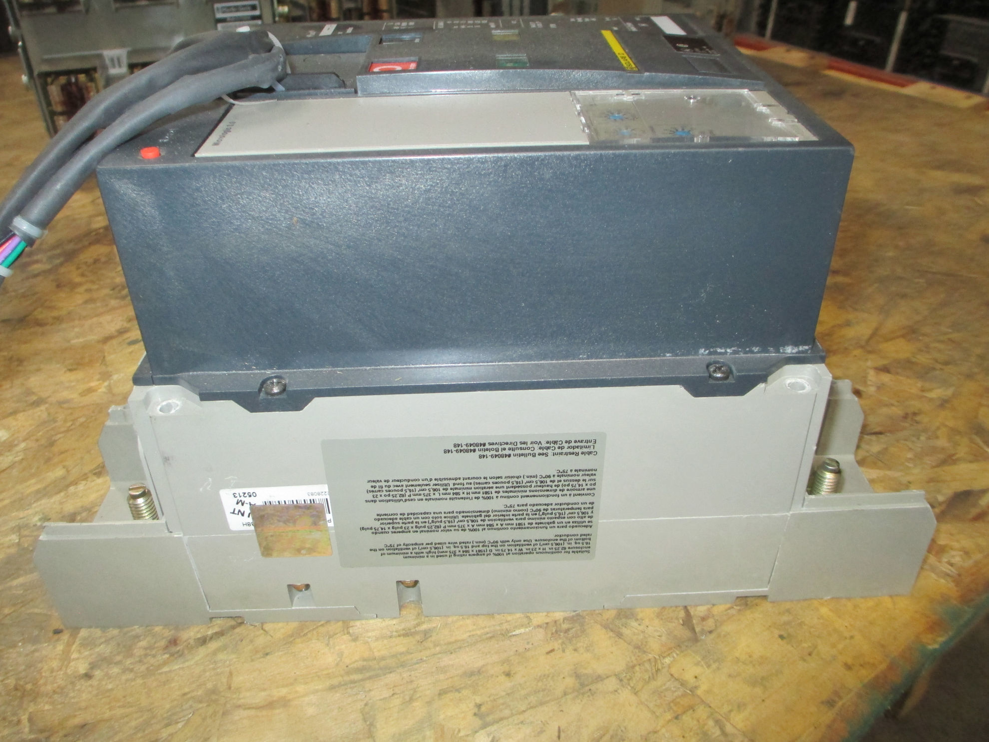 Square D PJ1200 PowerPact Breaker PJF36120CU31 1200A 600 VAC F/M M/O ...