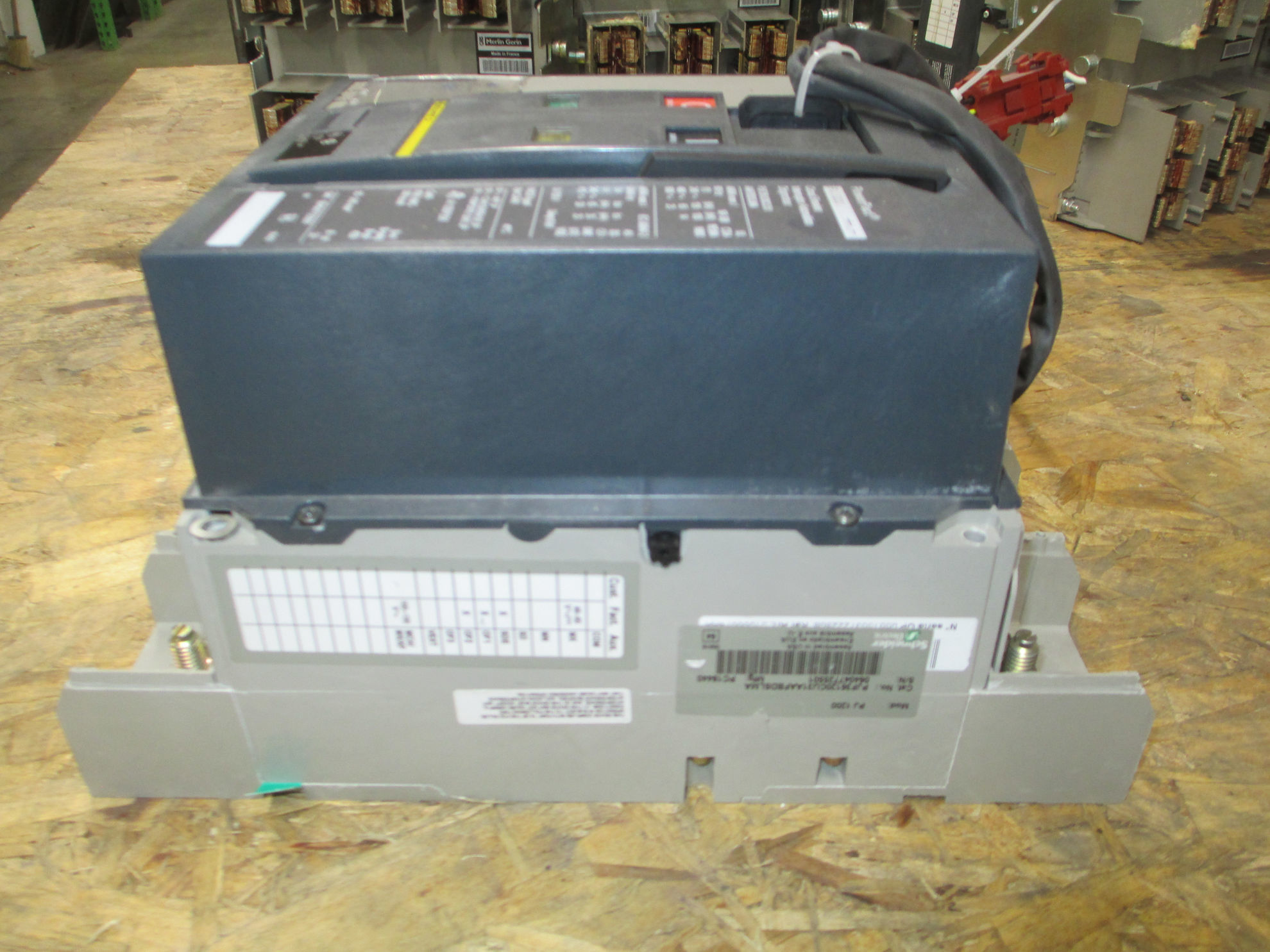 Square D PJ1200 PowerPact Breaker PJF36120CU31 1200A 600 VAC F/M M/O ...
