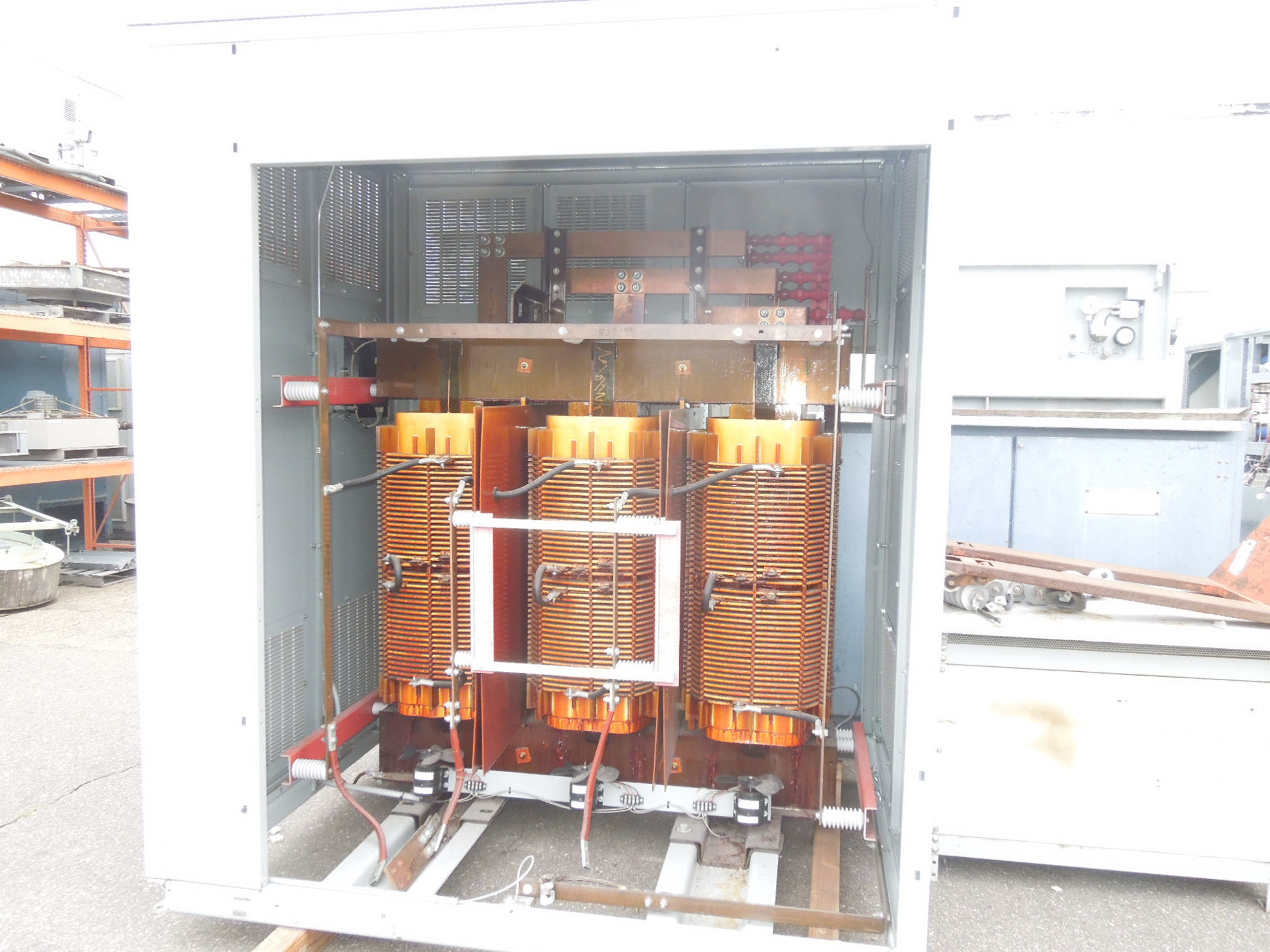 ABB 1500/2000 KVA 12470-480Y/277 Volt Medium Voltage Dry Type ...