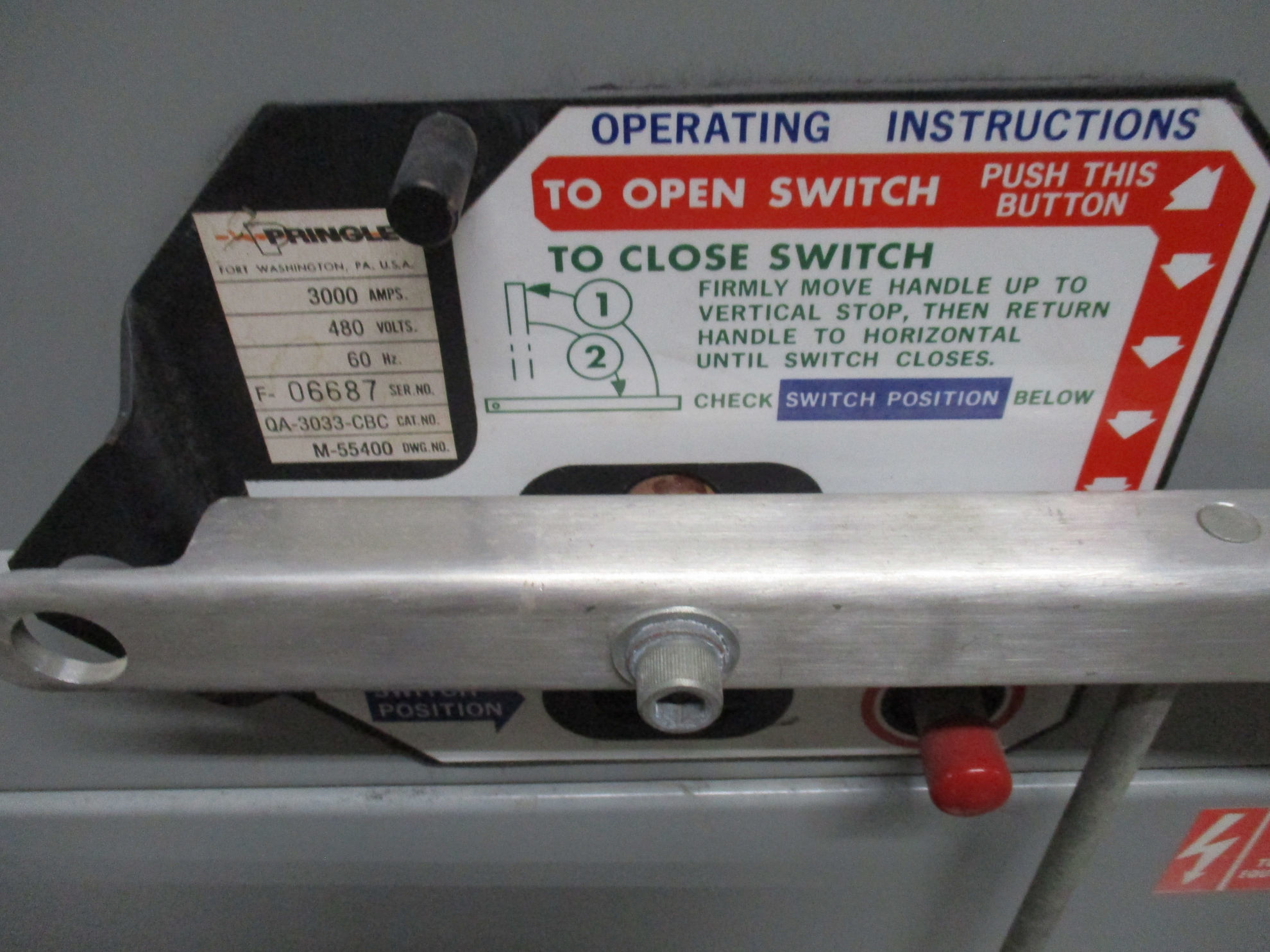 General Electric AV-Line Switchboard QA-3033-CBC | 3000 Amp Main-Tie ...