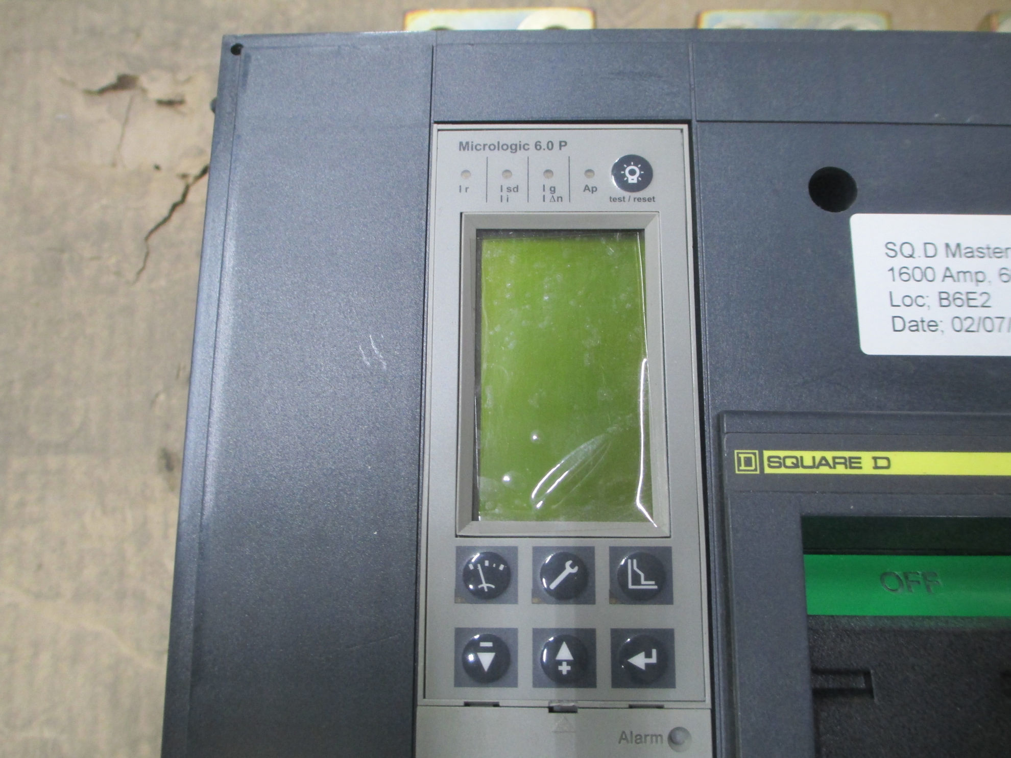 Square D RK1600 PowerPact Circuit Breaker RKF36160CU464AE1AABC 1600A ...