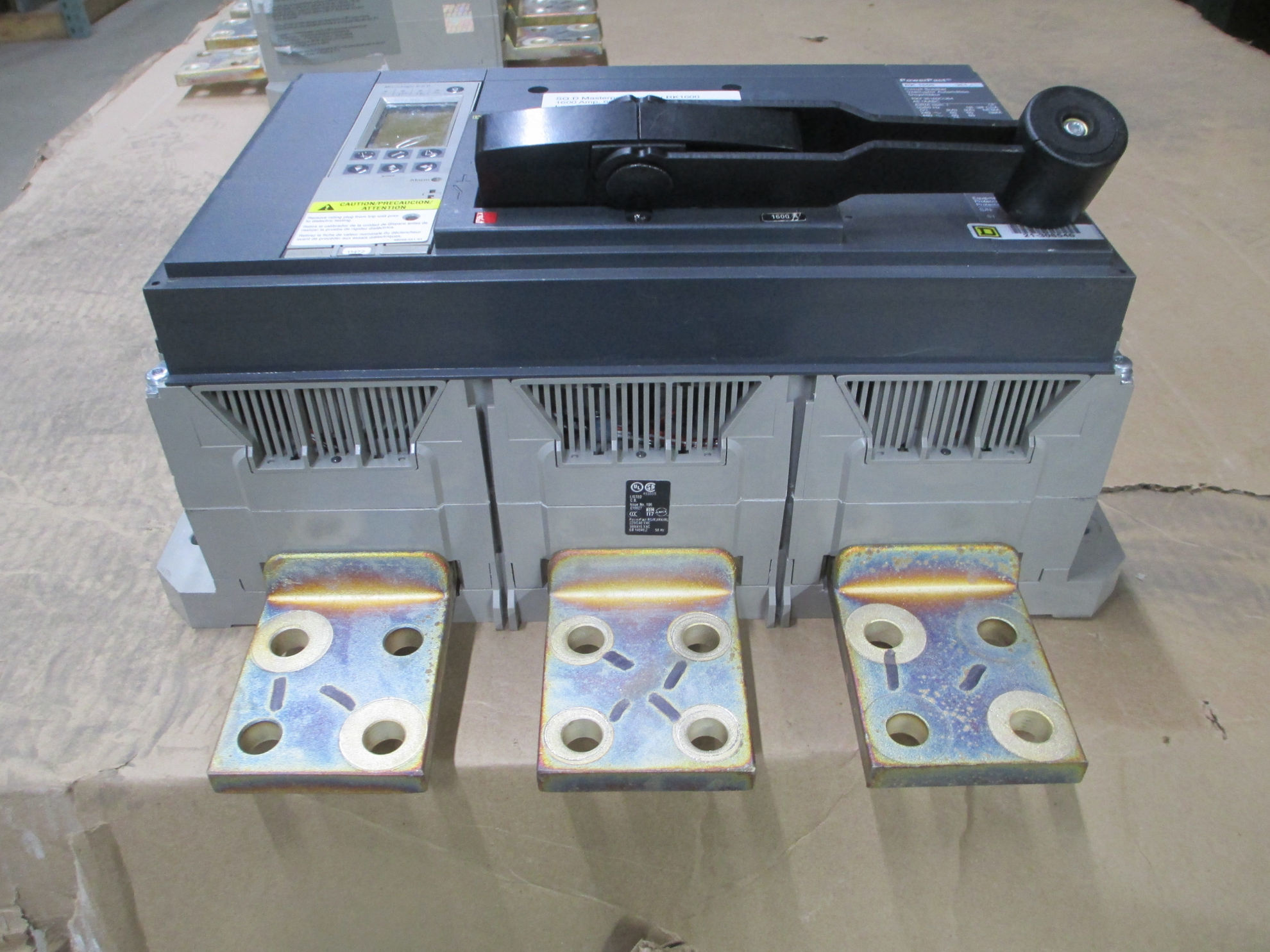 Square D RK1600 PowerPact Circuit Breaker RKF36160CU464AE1AABC 1600A ...