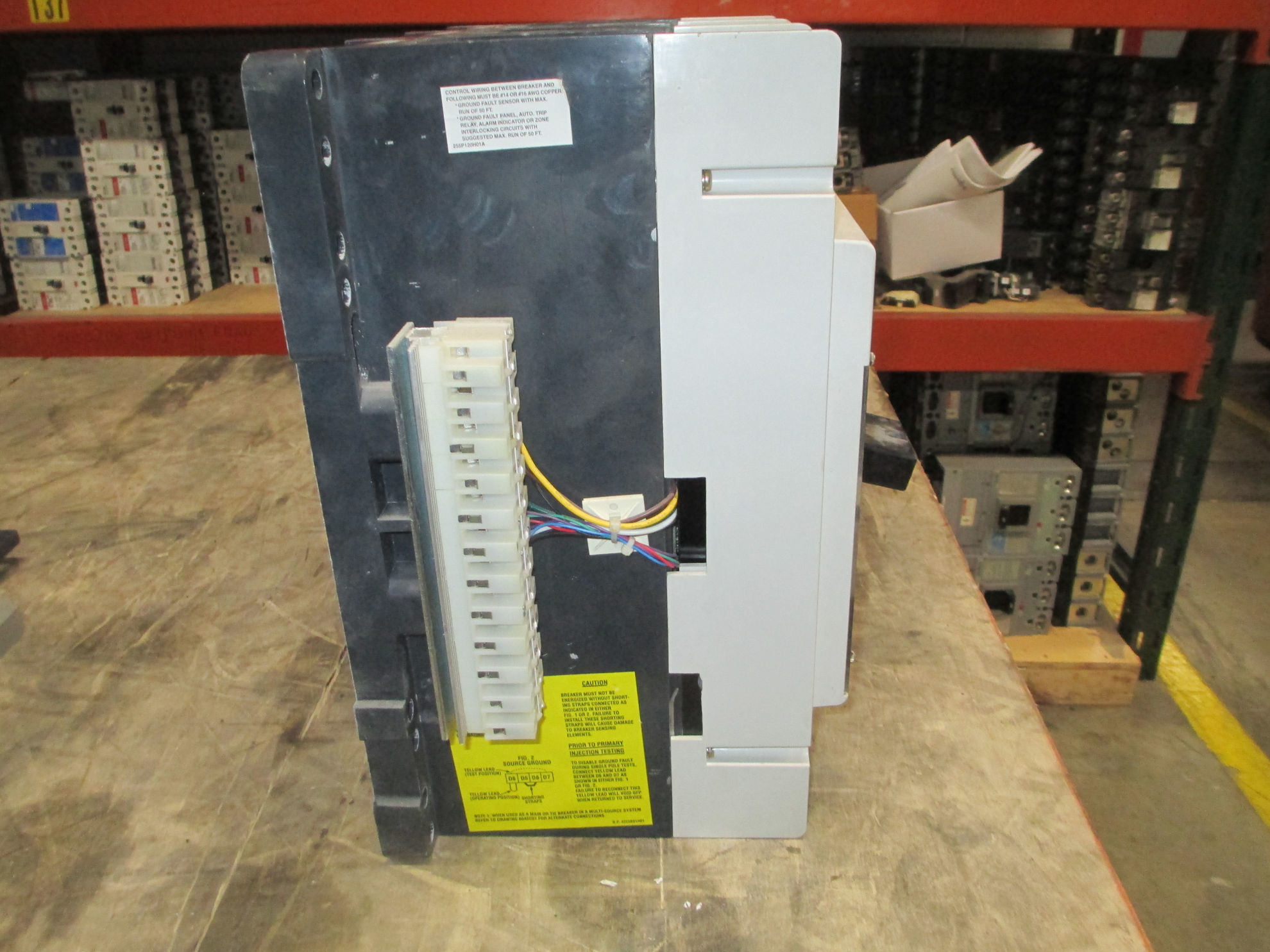 Eaton RGH65K Circuit Breaker RGH316038E 1600 Amp 600 Volt AC F/M M/O ...