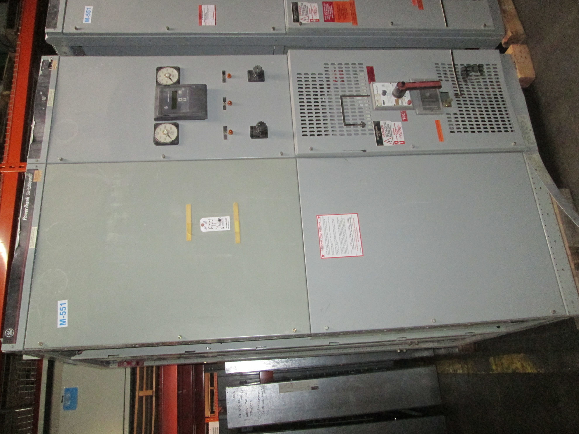 General Electric Power Break Switchboard TC3030TTZE1R | 3000 Amp Main ...
