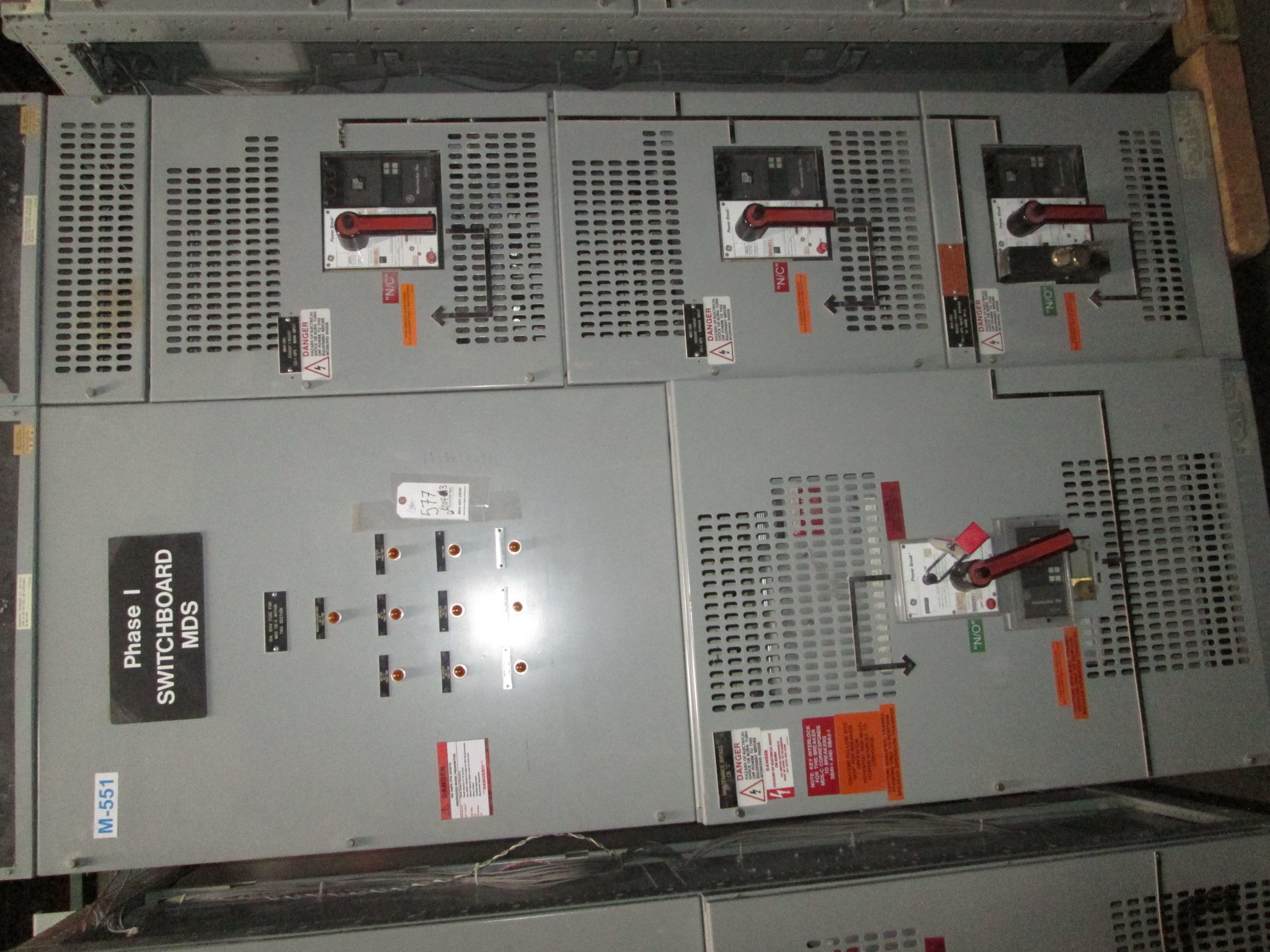 General Electric Power Break Switchboard TC3030TTZE1R | 3000 Amp Main ...