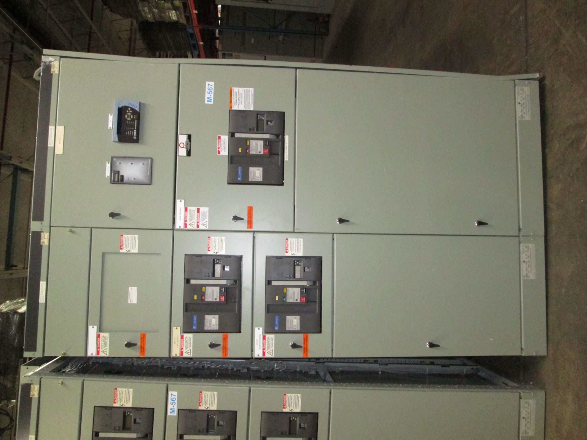 General Electric AV-Line Switchboard SSD20B220 | 2000 Amp Main Breaker | 480V 3-Phase 4-Wire ...