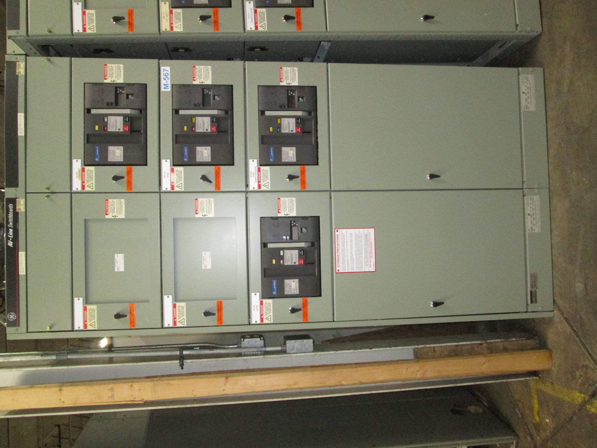 General Electric AV-Line Switchboard SSD20B220 | 2000 Amp Main Breaker | 480V 3-Phase 4-Wire ...