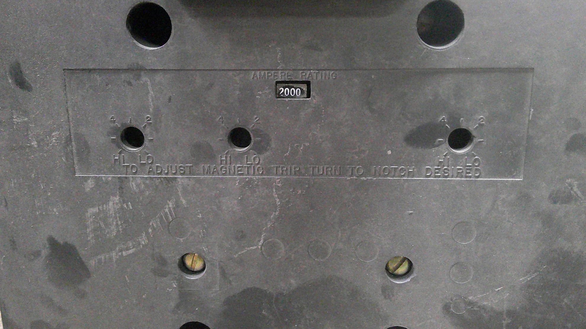 Westinghouse PB2000 Circuit Breaker 2000 Amp 600 Volt AC M/O F/M | Used ...