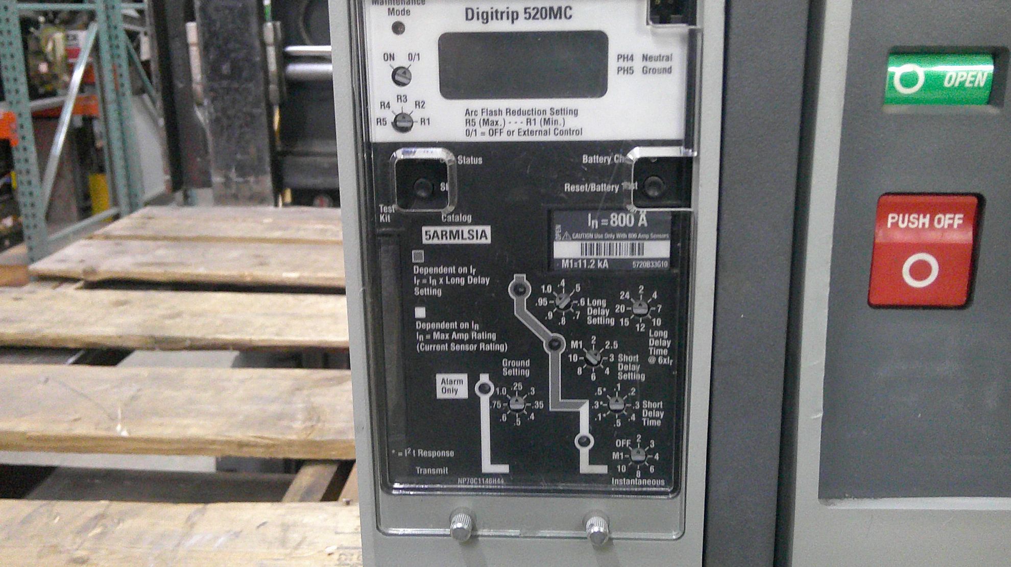 Eaton/ Cutler-Hammer Magnum DS MDN616 Circuit Breaker 1600 Amp 600 Volt ...