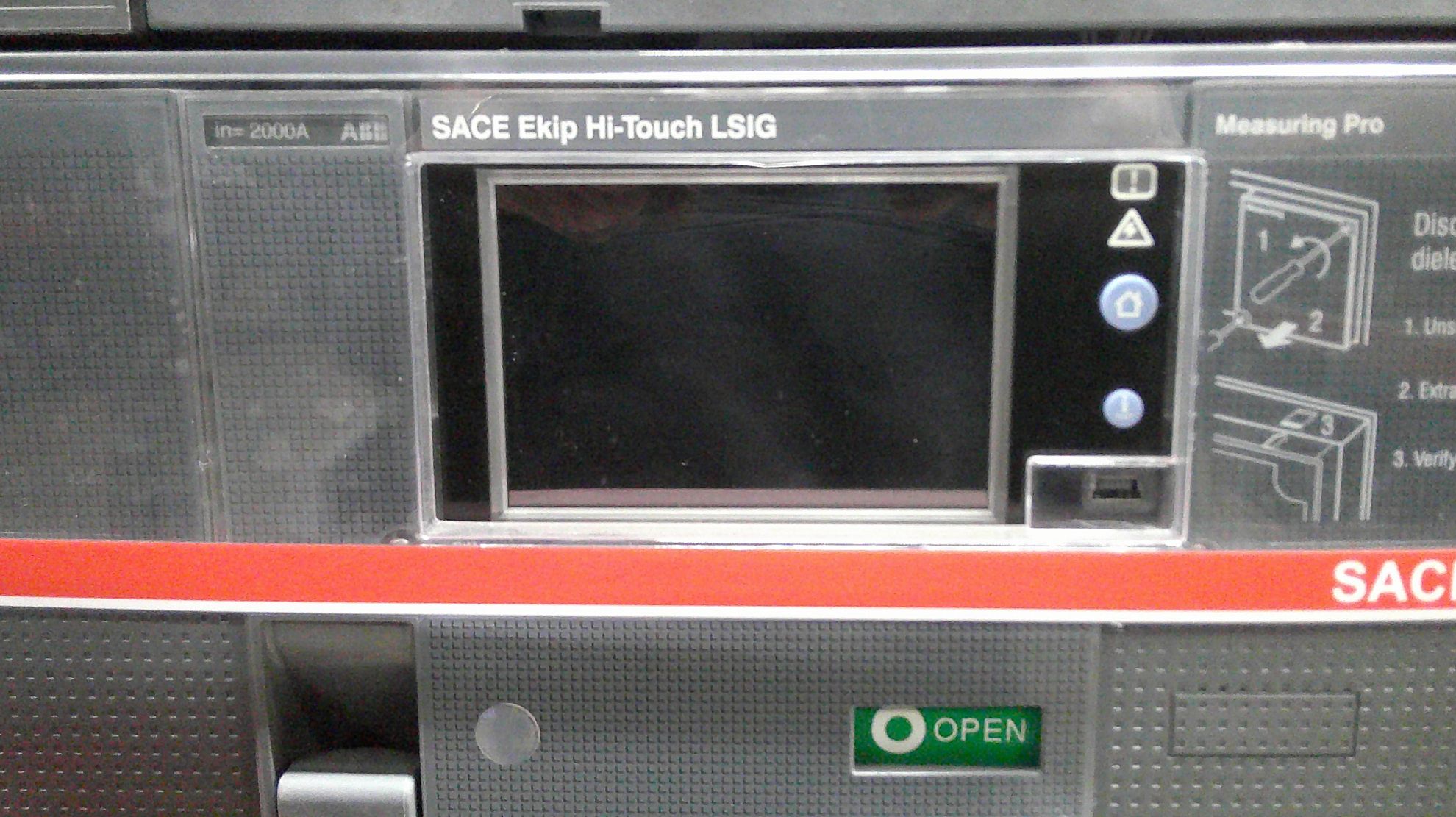 ABB SACE E2.2S-A Circuit Breaker 2000 Amp 600 Volt AC E/O D/O | Used ...