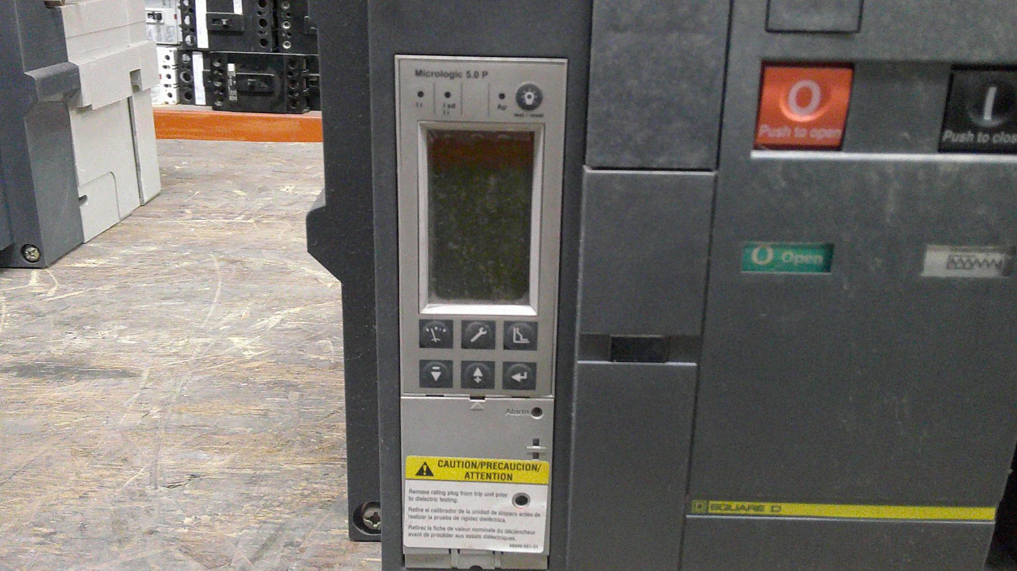 Square D MasterPact NW08N Circuit Breaker 800 Amp 600 Volt AC M/O D/O ...