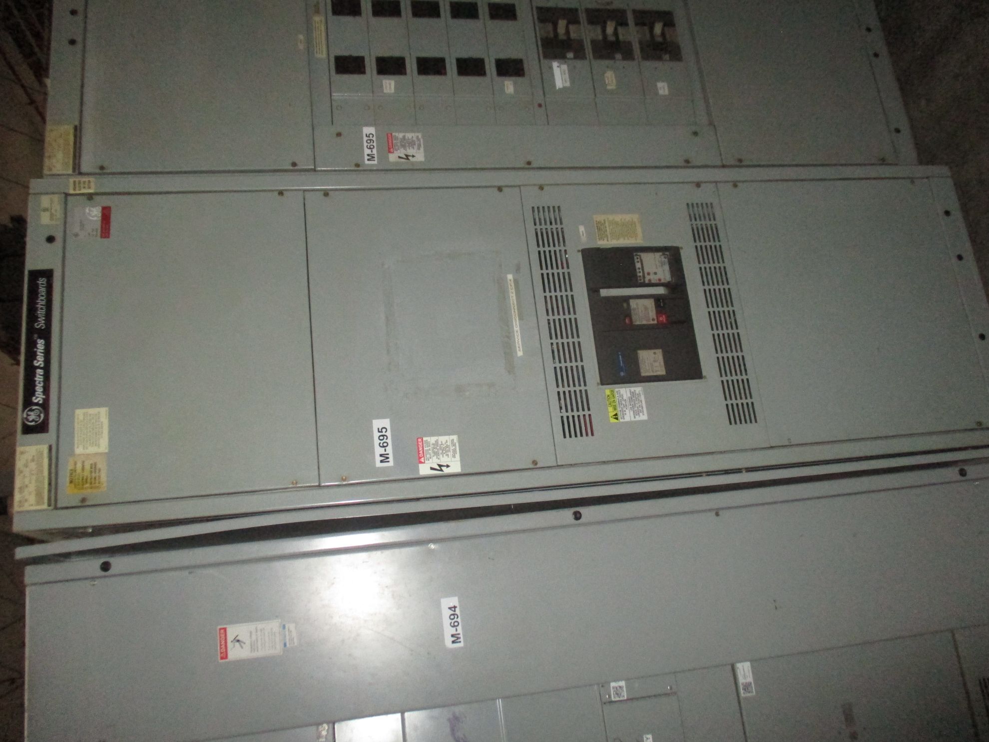 General Electric Spectra Series Switchboard SSF16D216 | 1600 Amp Main ...
