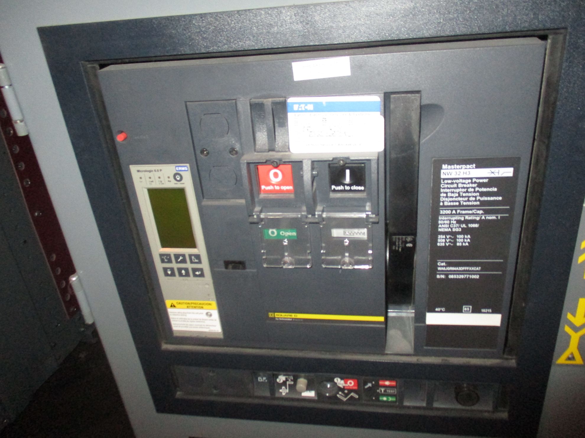 Square D Power-Zone 4 Switchboard | 3200 Amp Main-Tie-Main | 480V 3 ...