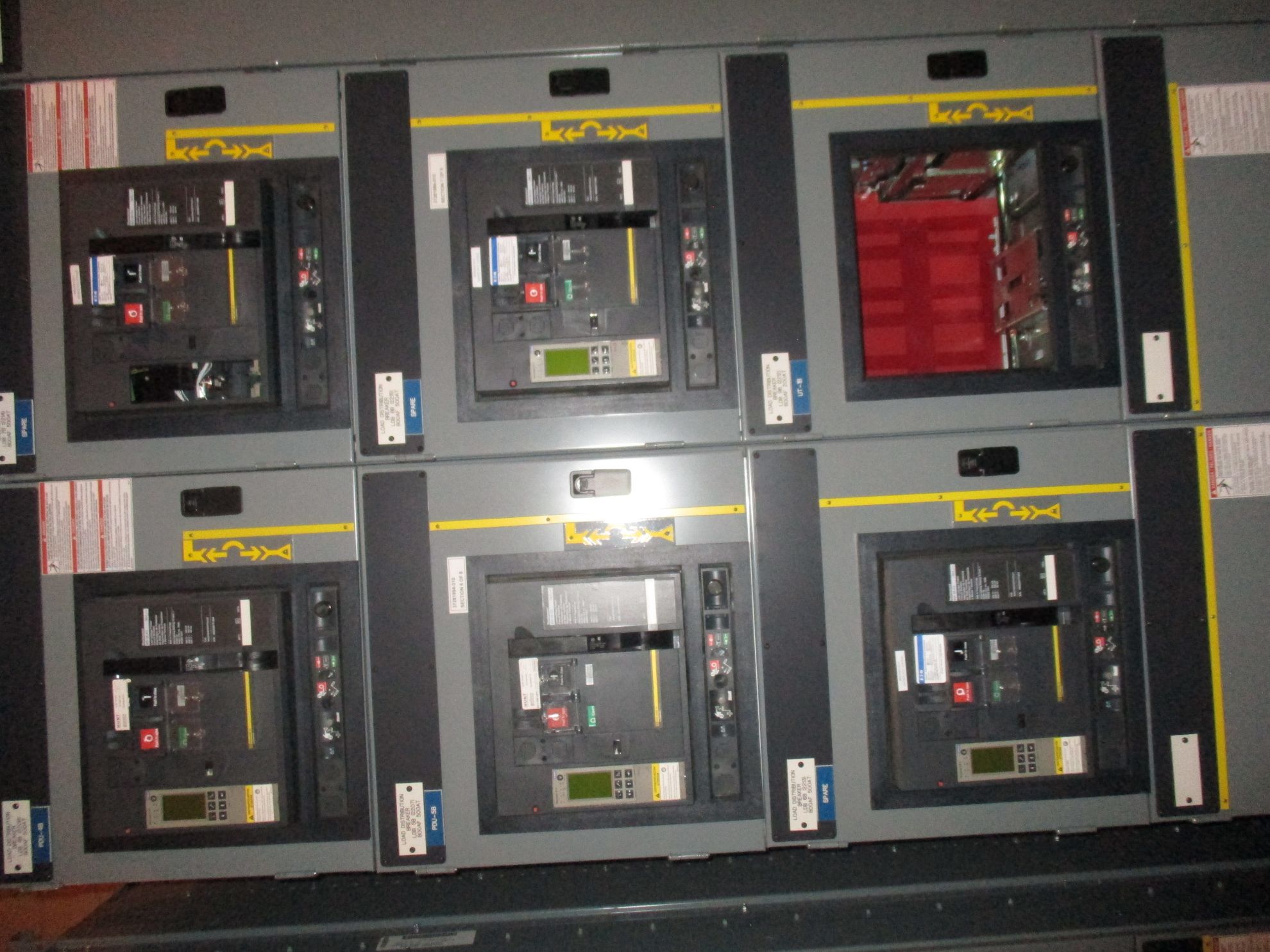 Square D Power-Zone Switchboard NW32H3 | 3200 Amp Main-Tie | 480V 3 ...