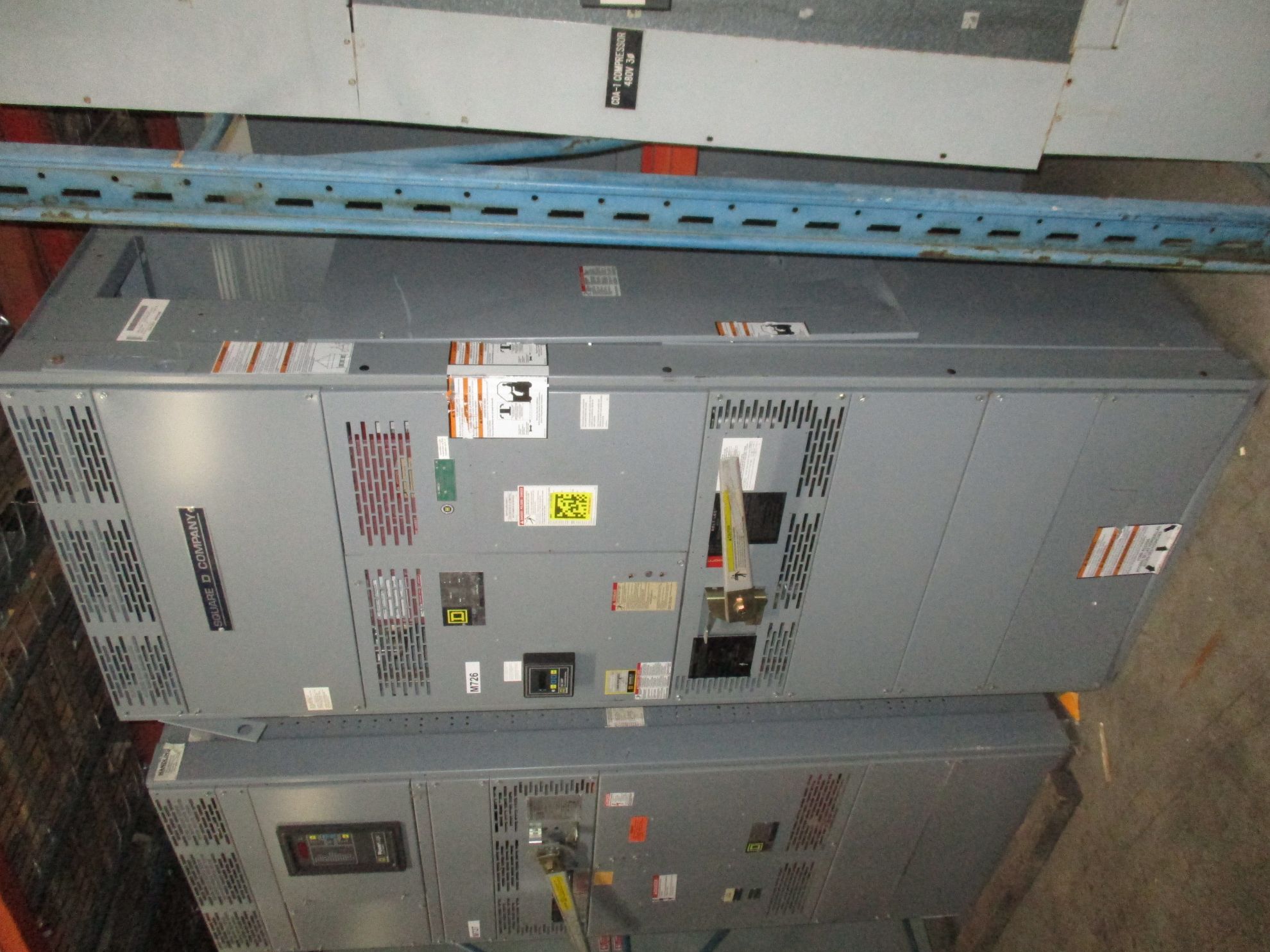Square D QED Power Style Switchboard BP03620E | 1600 Amp Main Fusible ...