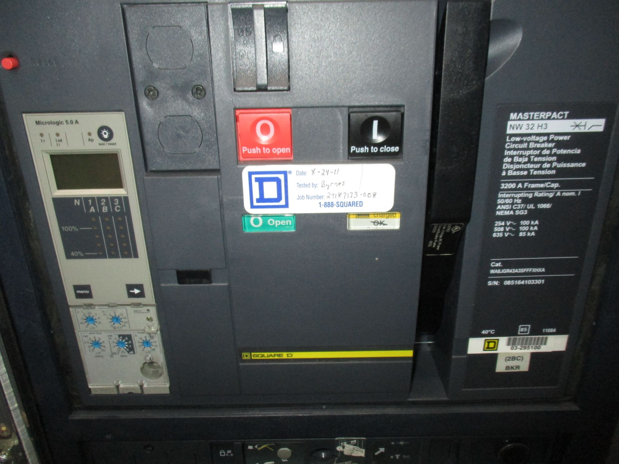 Square D Power-Zone 4 Switchboard NW50H3 | 5000 Amp Main-Tie-Main ...