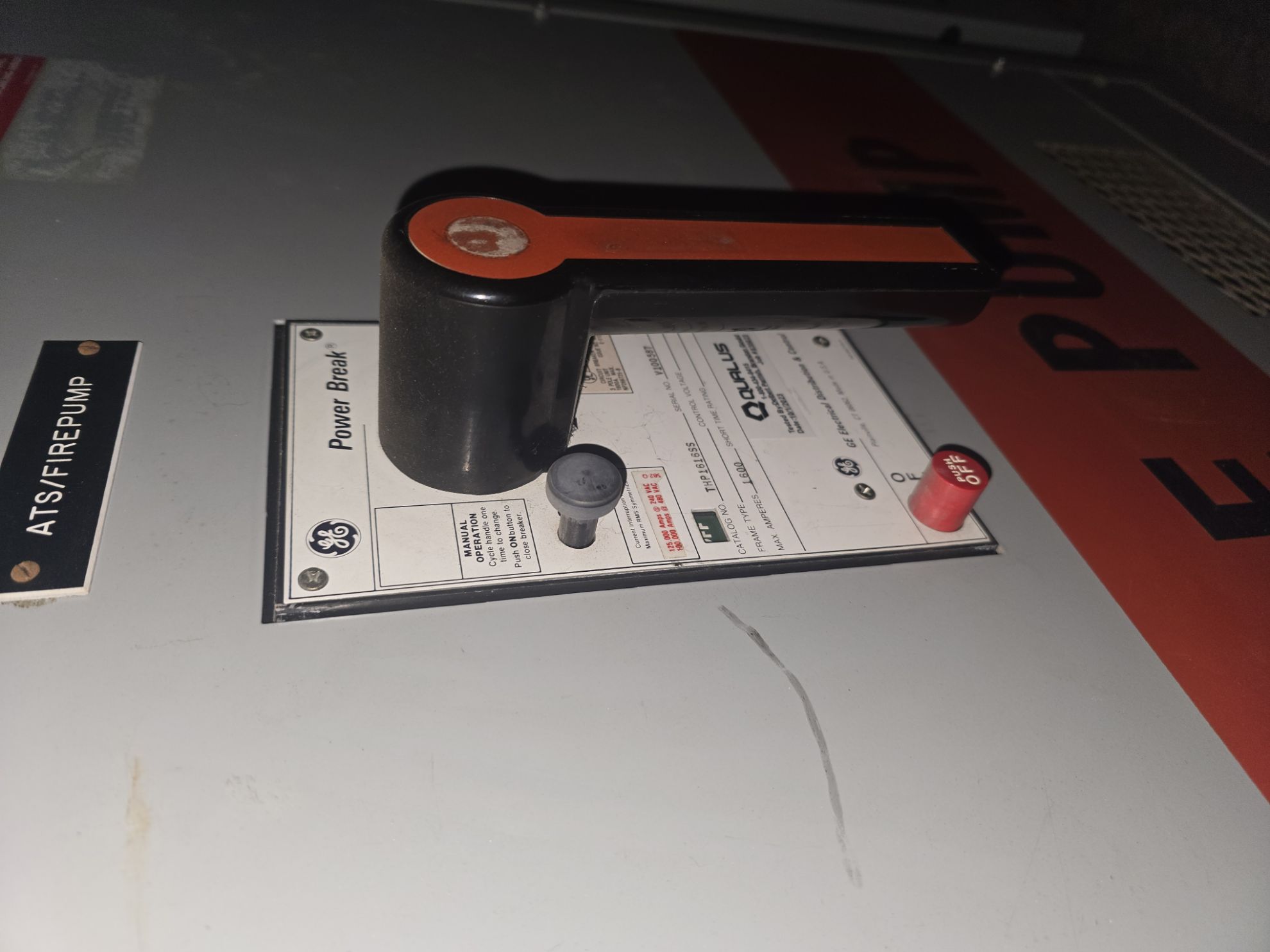 General Electric AV-Line Switchboard THP1616SS | 1600 Amp Main Breaker ...